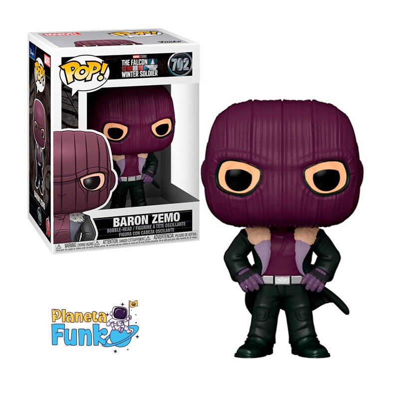 Funko Pop! Marvel Falcon and the winter soldier- baron zemo 702 ...