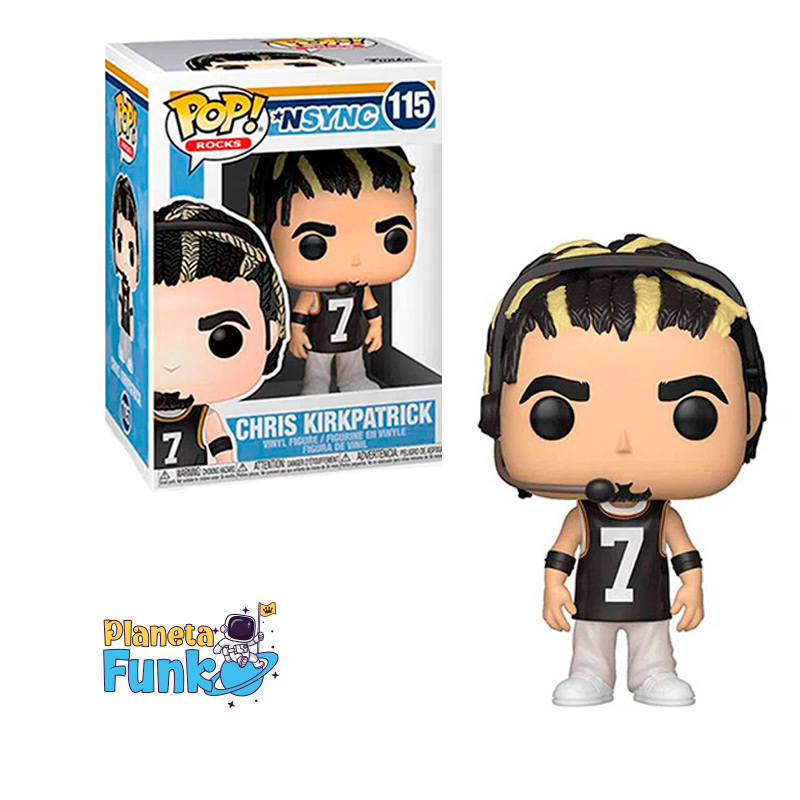 Funko Pop! Rocks - N'Sync - Chris Kirkpatrick 115 - Planeta Funko
