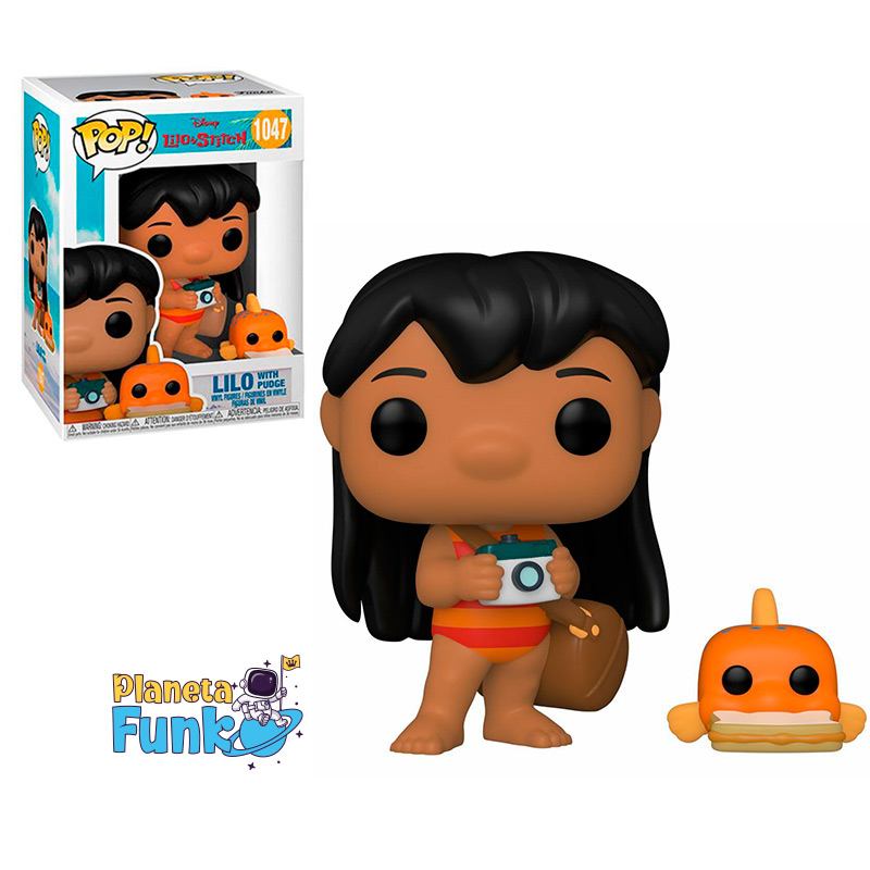 Funko Pop! Disney Lilo & Stitch - Lilo with Pudge 1047 - Planeta Funko