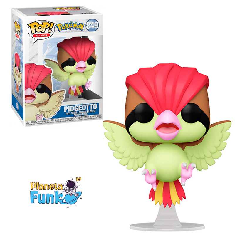 Funko Pop! Games- Pokemon Pidgeotto 849 - Planeta Funko