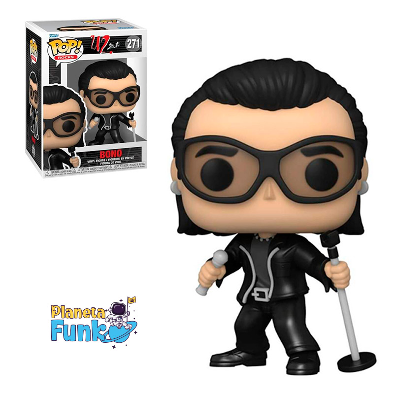 Funko Pop! Rocks U2 Bono 271 - Planeta Funko