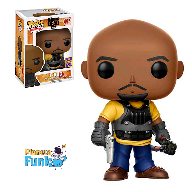 Funko Pop! Television The Walking Dead - T-Dog 495 - Planeta Funko