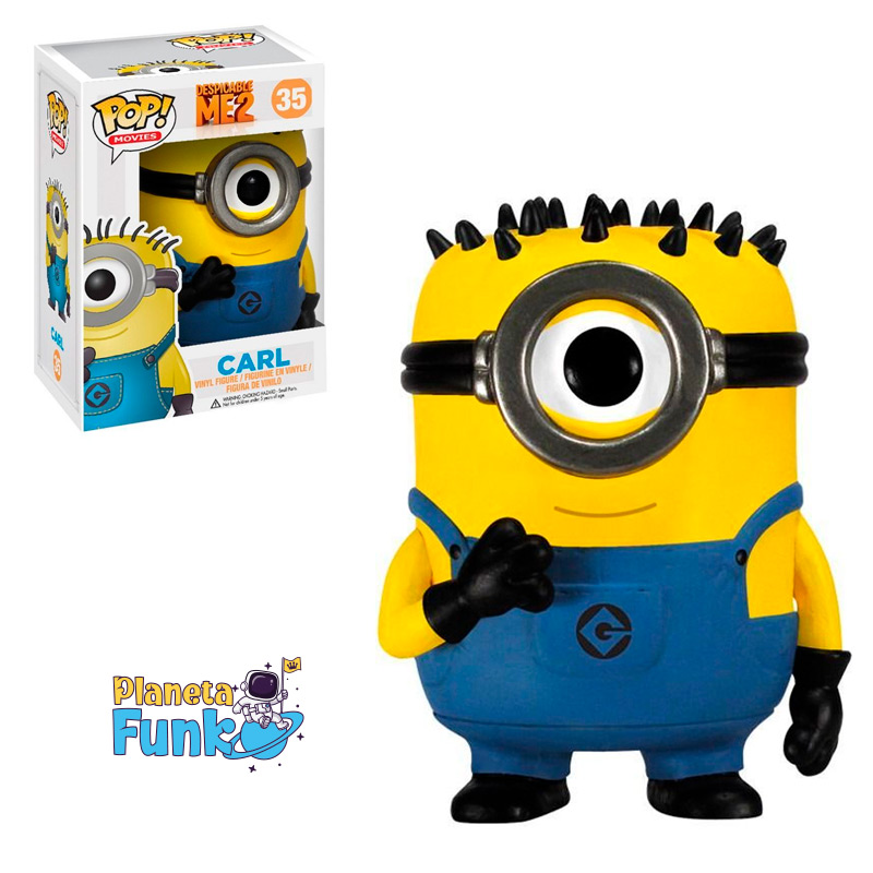 Funko Pop! Despicable Me - Minion Carl 35 - Planeta Funko