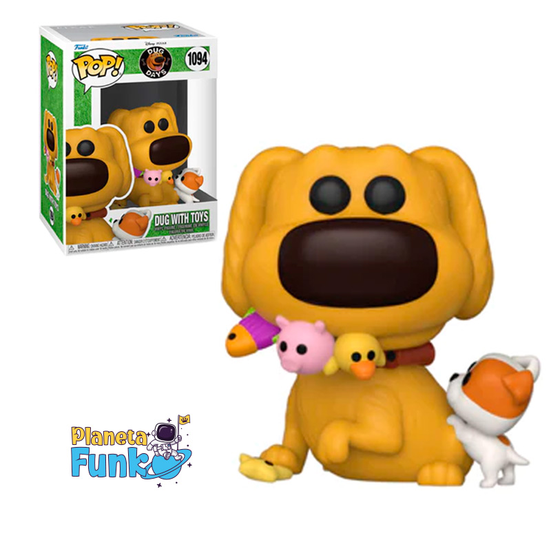 Funko Pop! Disney Dug Days - Dug With Toys 1094 - Planeta Funko
