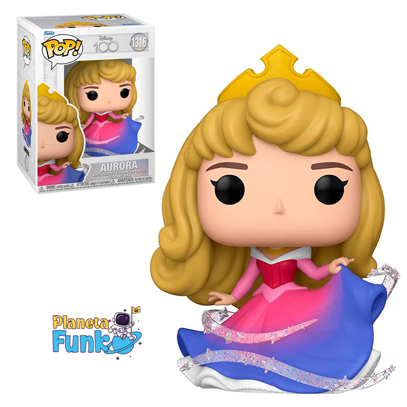 Funko Pop! Disney 100Th Aurora 1316 - Planeta Funko