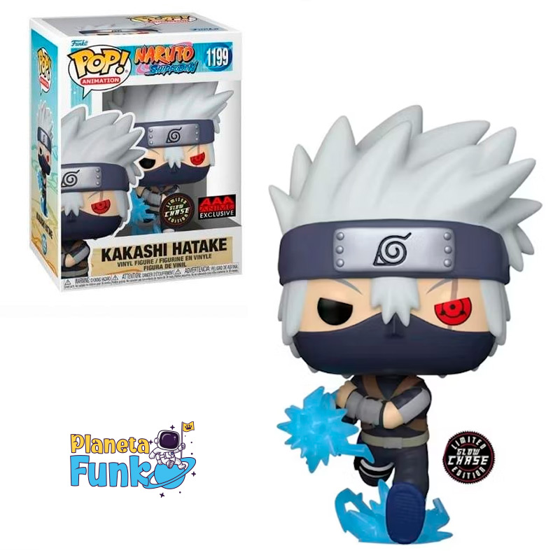 Funko Pop! Naruto Shippuden Kakashi Hatake 1199 Chase - Planeta Funko