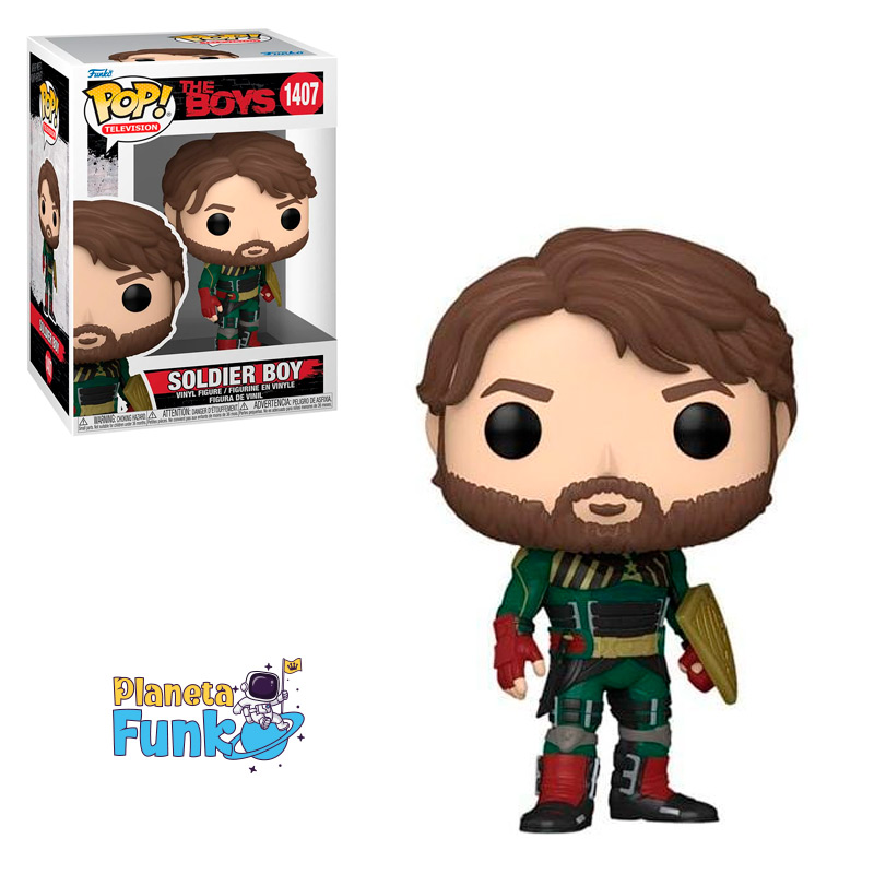 Funko Pop! Television The Boys- Soldier Boy 1407 - Planeta Funko