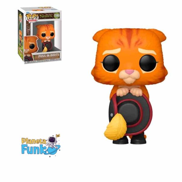 Funko Pop Dreamworks Shrek Puss in Boots Gato con Botas 1596 - Planeta ...