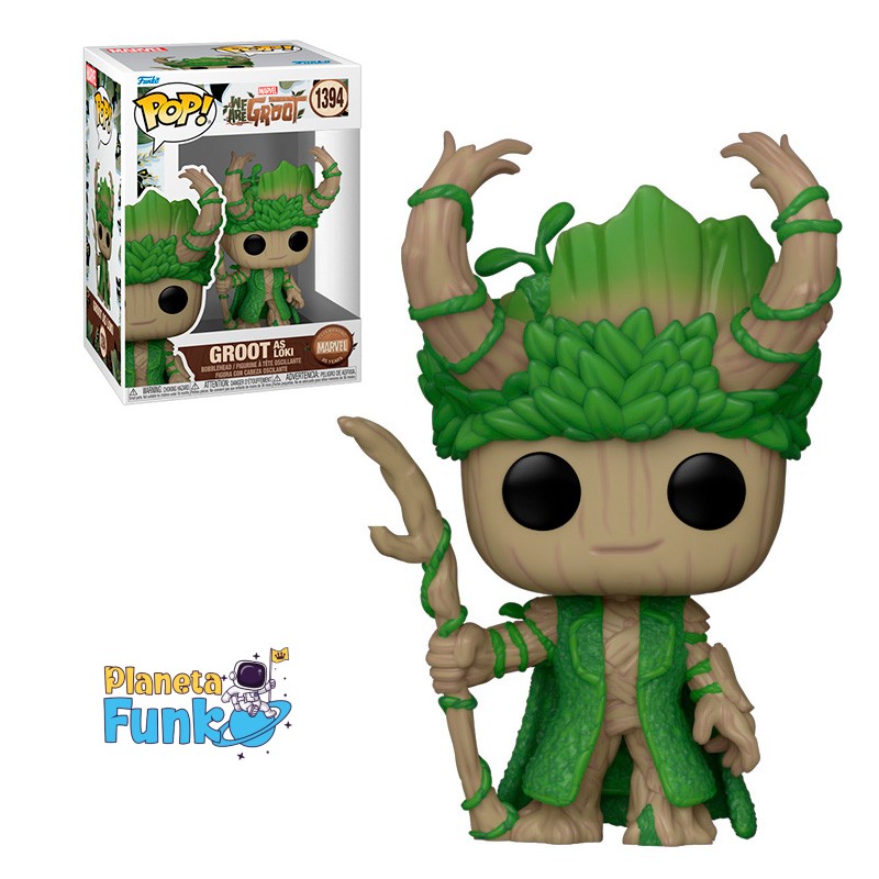 Funko Pop! We are Groot - Groot as Loki 1394 - Planeta Funko
