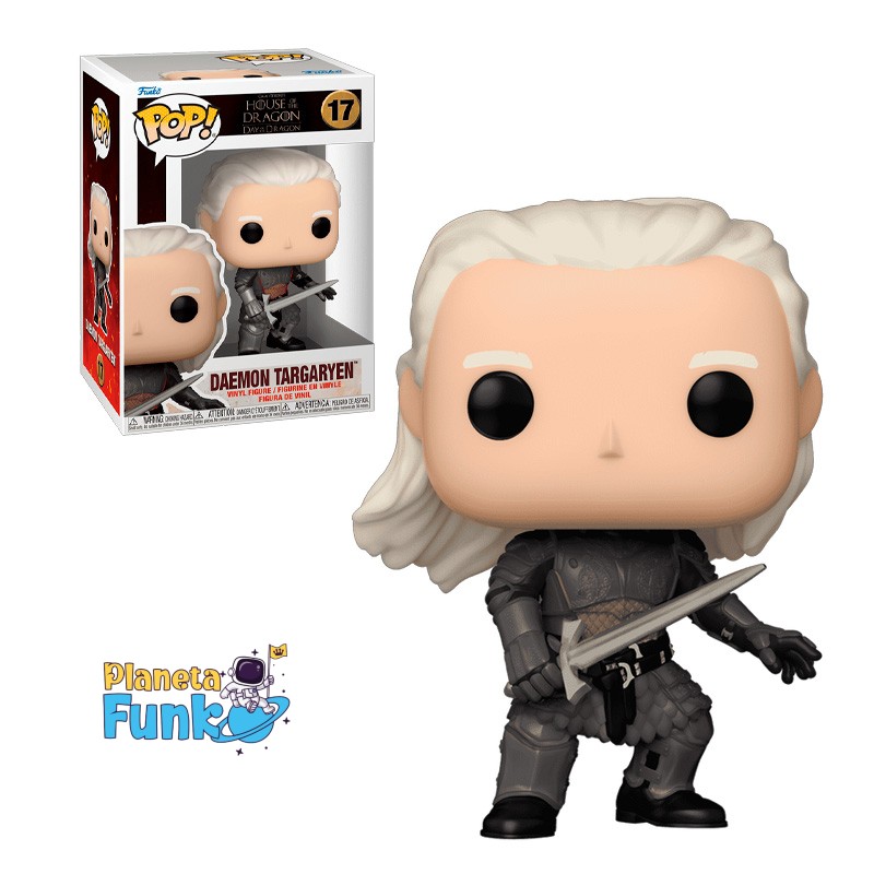 Funko Pop! La Casa del Dragon Daemon Targaryen 17 - Planeta Funko