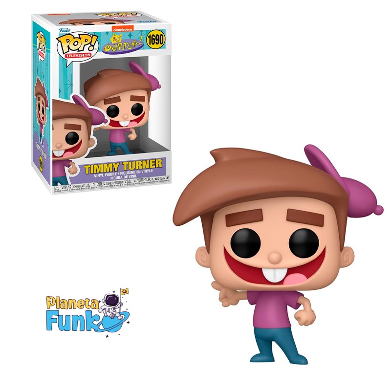 Funko Pop Timmy Turner 1690 Padrinos Mágicos | Planeta Funko