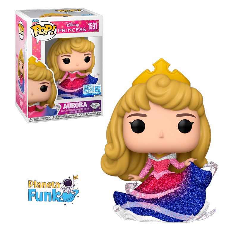 Funko Pop Aurora Diamond Collection #1591 | Planeta Funko