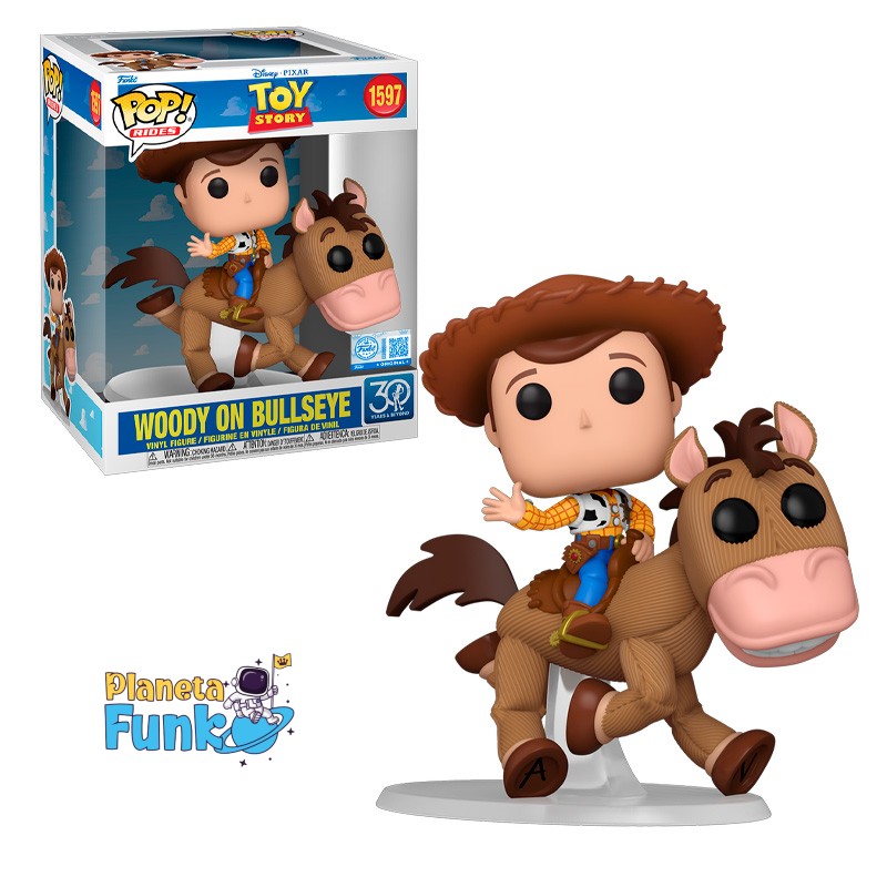 Funko Pop Woody on Bullseye 1597 | Planeta Funko