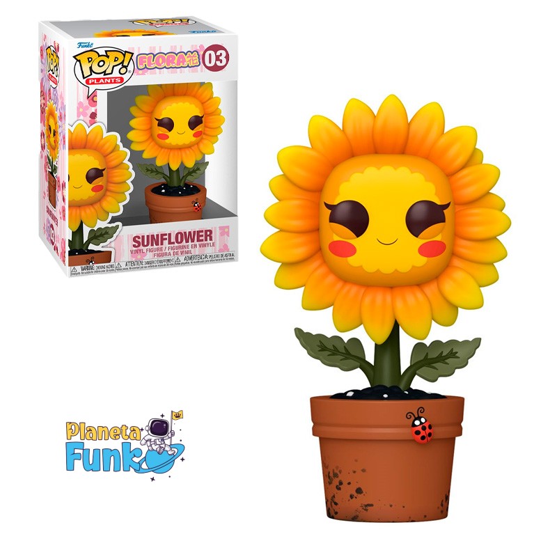 Funko Pop! Kawaii Plants Flora Sunflower 03 - Planeta Funko