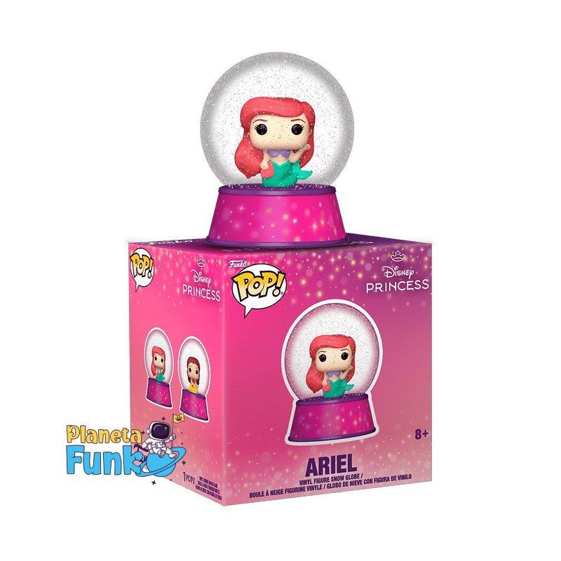 Funko Mini Globo de Nieve Ariel - Planeta Funko