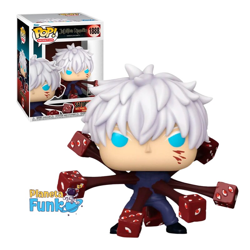 Funko Pop! Premium Satoru Gojo (Trapped) 1888 EE Exclusivo - Planeta Funko