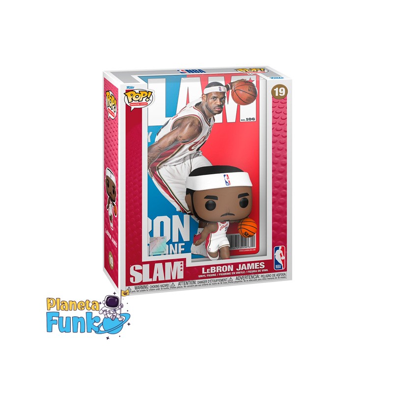 Funko Pop! Basketball NBA Lakers Lebron james Cover Poster - Planeta Funko