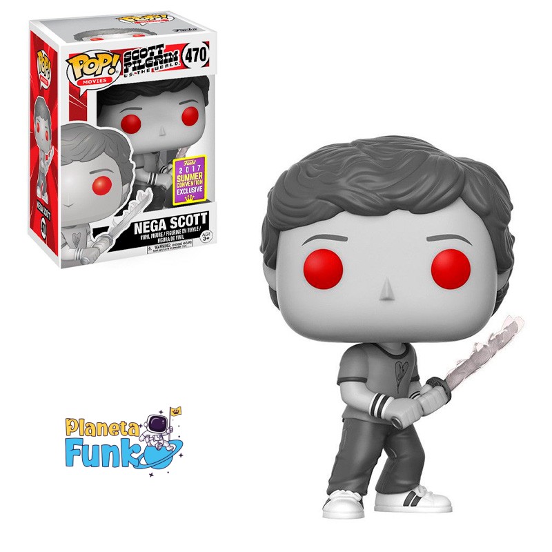 Funko Pop Scott Pilgrim vs the World Nega Scott 470 - Planeta Funko