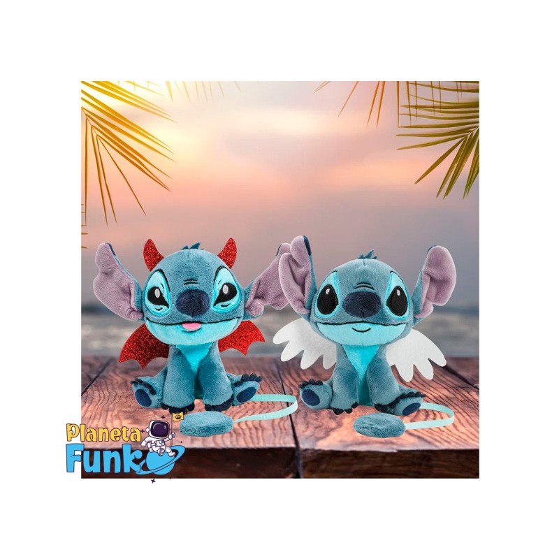 Peluche Kidrobot Disney Lilo & Stitch Diablito y Angel - Planeta Funko