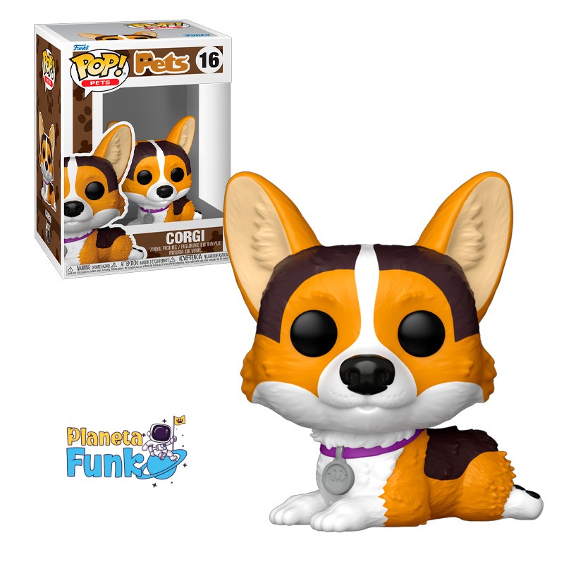 Funko Pop Pets Corgi 15 - Planeta Funko