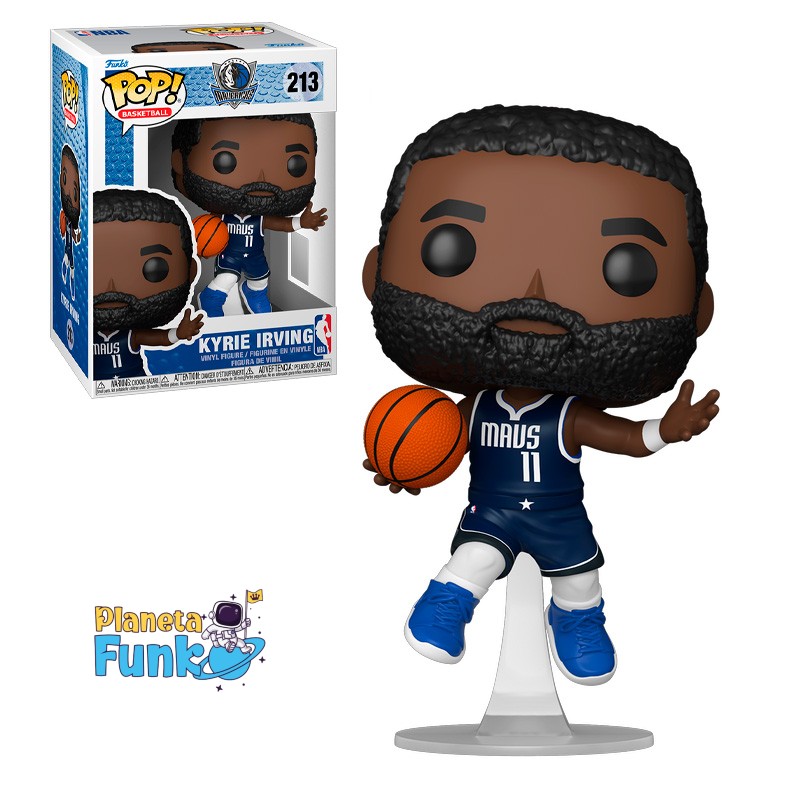 Funko Pop NBA Mavericks Kyrie Irving 213 - Planeta Funko