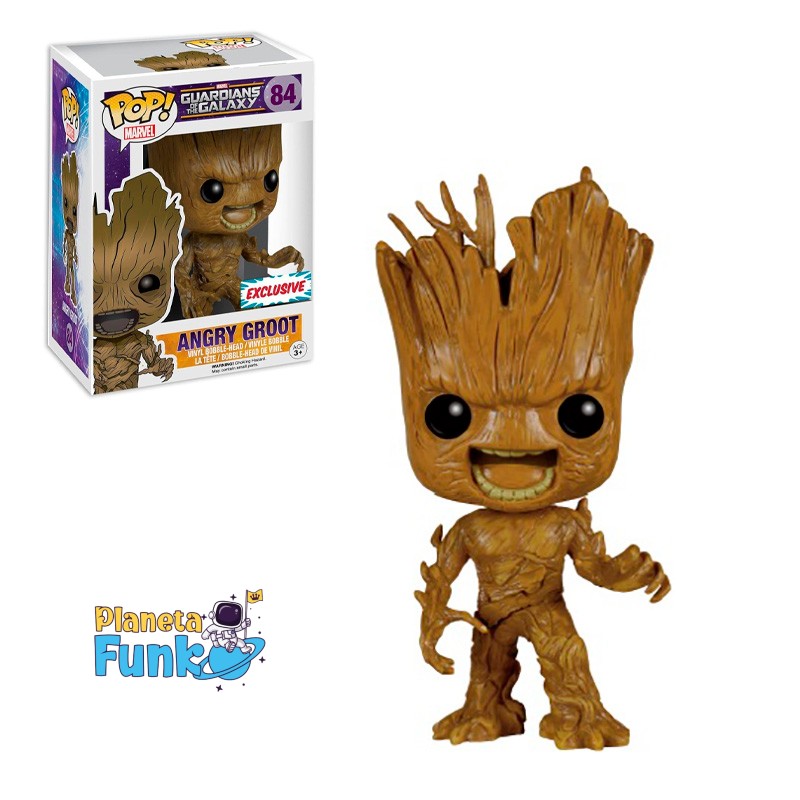 Funko Pop! Marvel Angry Groot 84 Exclusivo - Planeta Funko